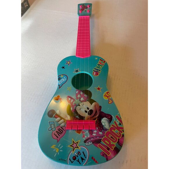 Disney | Toys | Minnie Mouse 24 Guitar By Disney | Poshmark